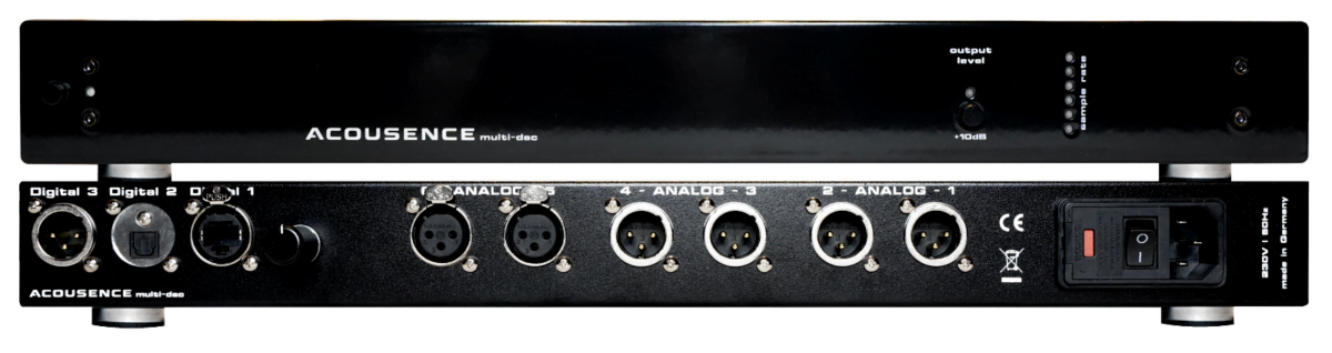 Acousence multi-dac – Mehrkanal DA-Wandler | Audio-Freak