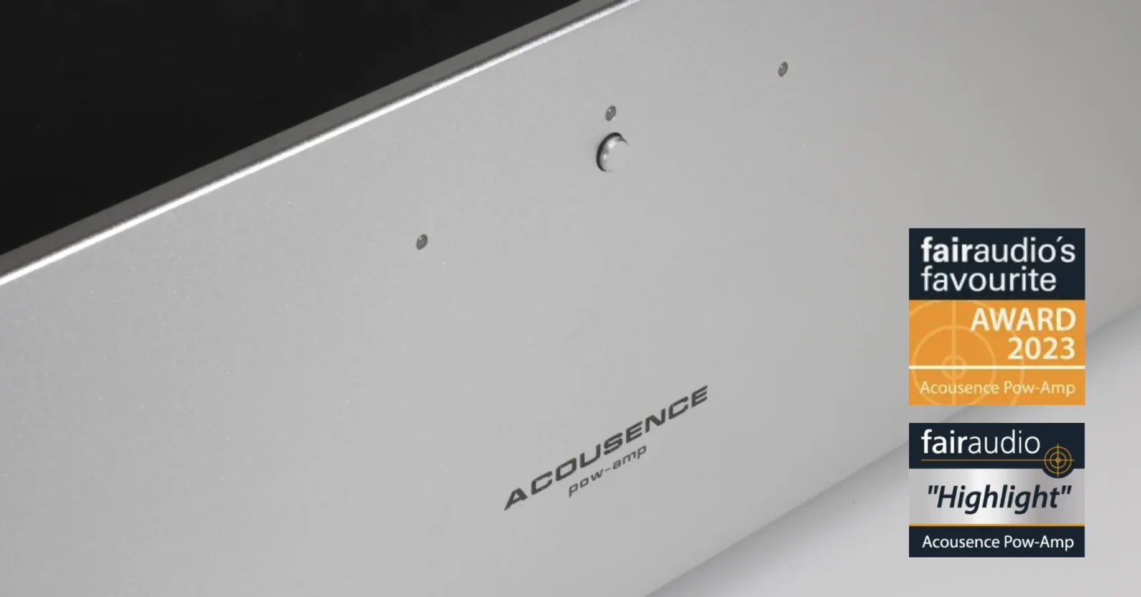 Acousence pow-amp Highend 2-Kanal-Endstufe | Audio-Freak